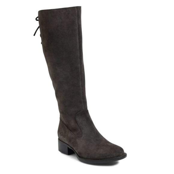 Born | Shoes | Born Womens 8 Cotto Tall Boot In Gray Suede New | Poshmark